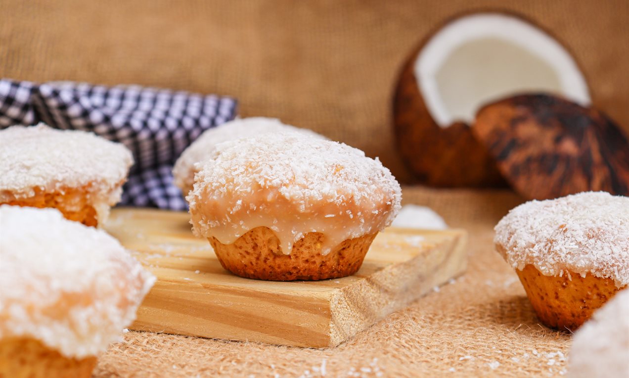 Mini Broa de Milho e Coco Receita | Dr. Oetker