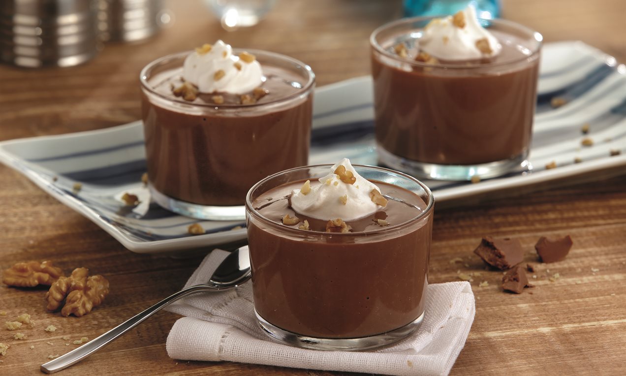Pudim de chocolate Receita | Dr. Oetker