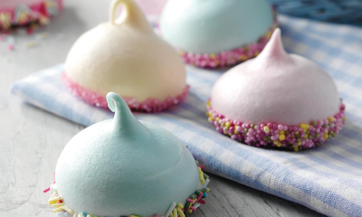 Suspiros coloridos Receita | Dr. Oetker