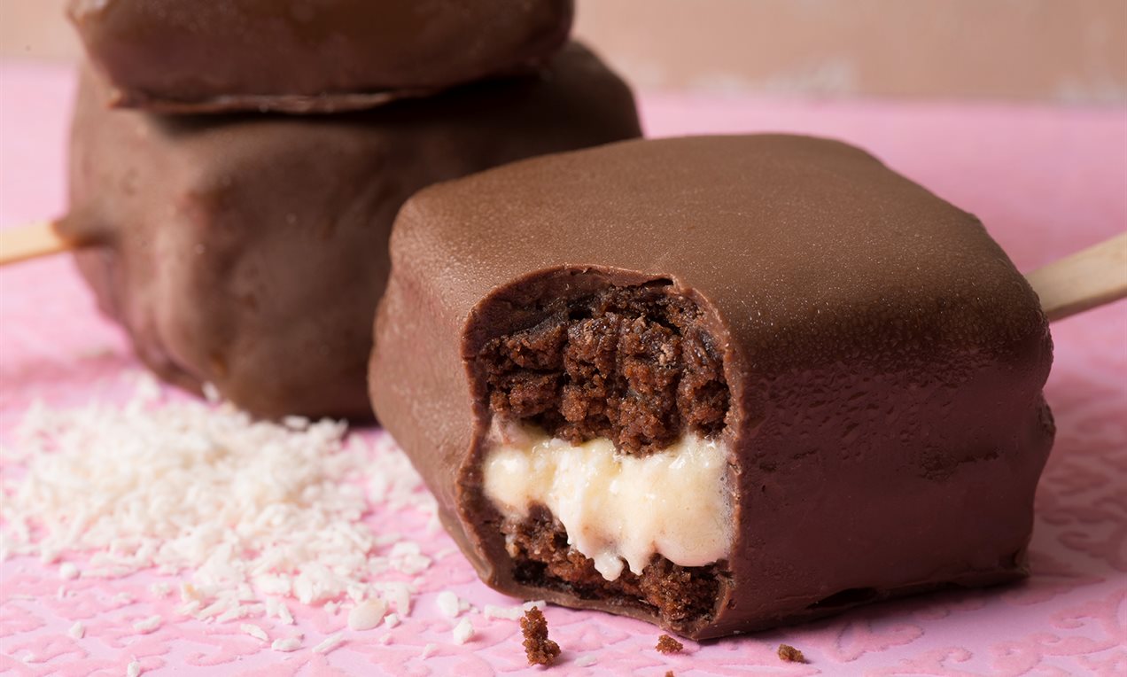 Picolé de Brownie Receita | Dr. Oetker