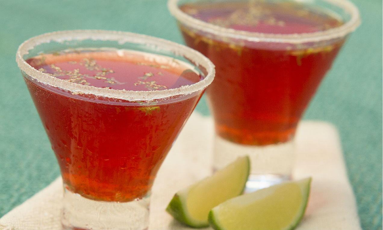 Drink com Chá de Pêssego e Limão Receita | Dr. Oetker